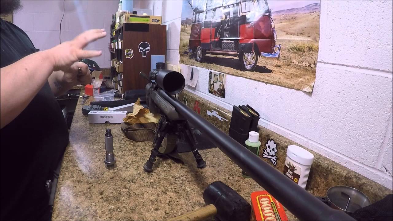 338 Edge | Setting up 300 Rum dies to load .338 Edge - YouTube