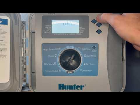 Hunter Pro 2 C Irrigation Controller Programming - YouTube