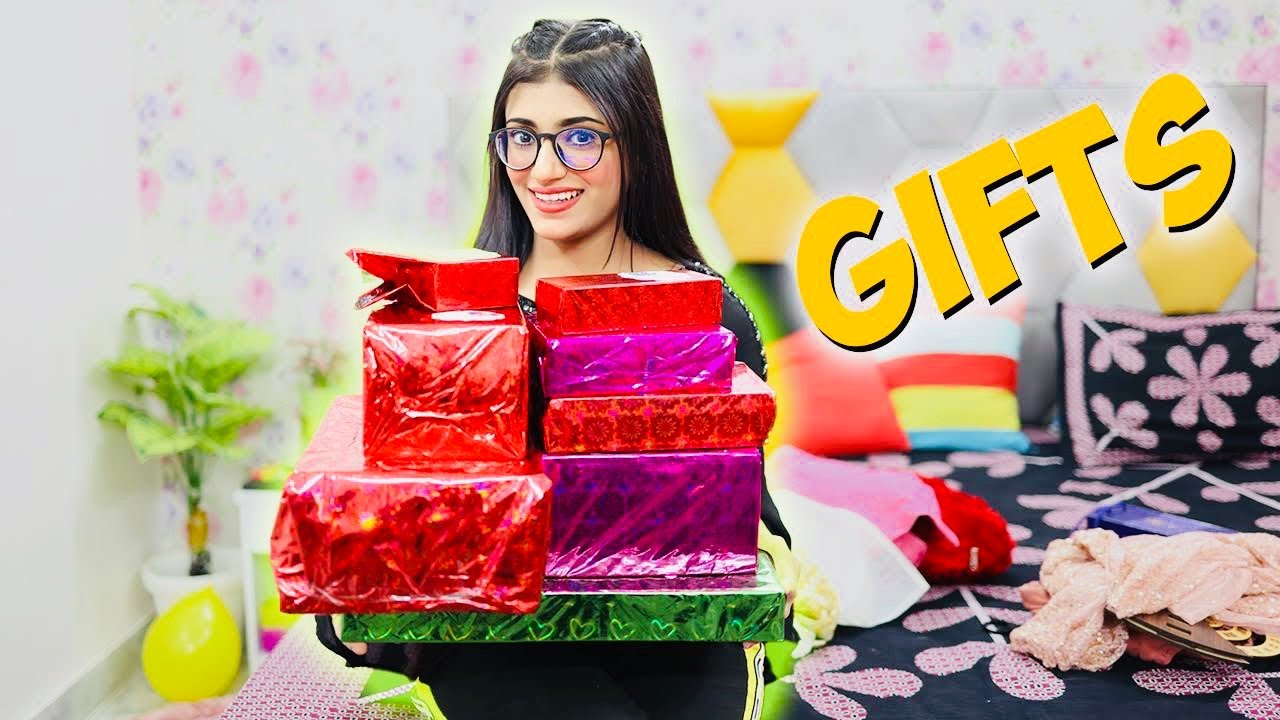 My Birthday GIFTS UNBOXING | Samreen Ali Vlogs - YouTube