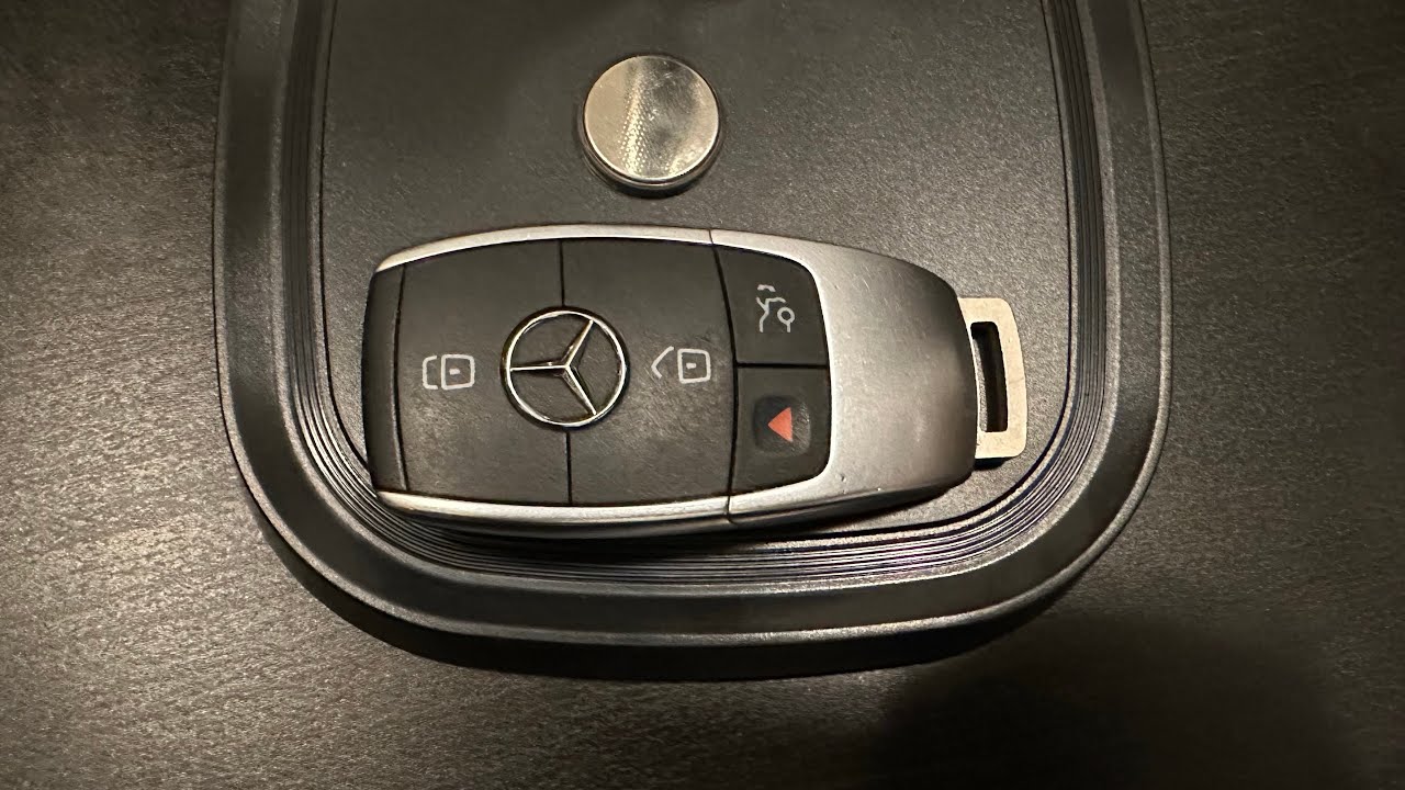 How to Replace Mercedes Key Battery (2015–2021) | C-Class, E-Class, GLC ...