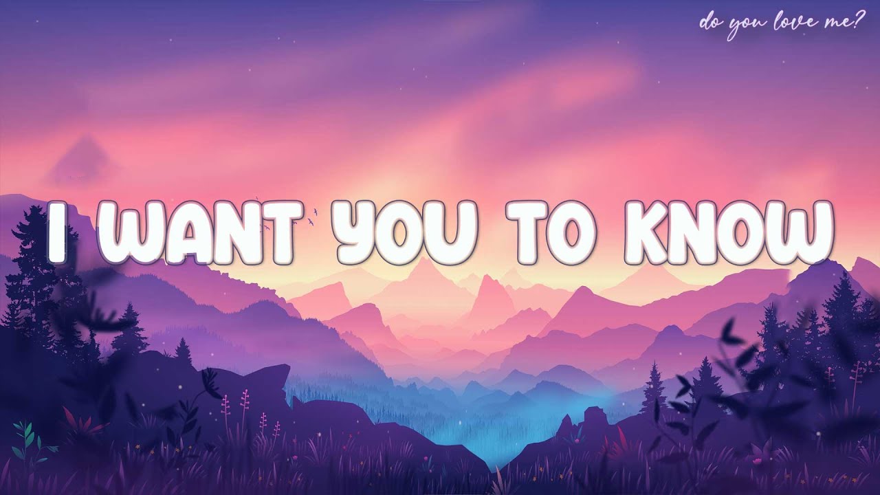 Zedd - I Want You To Know (Lyrics) | Naughty Boy... - YouTube