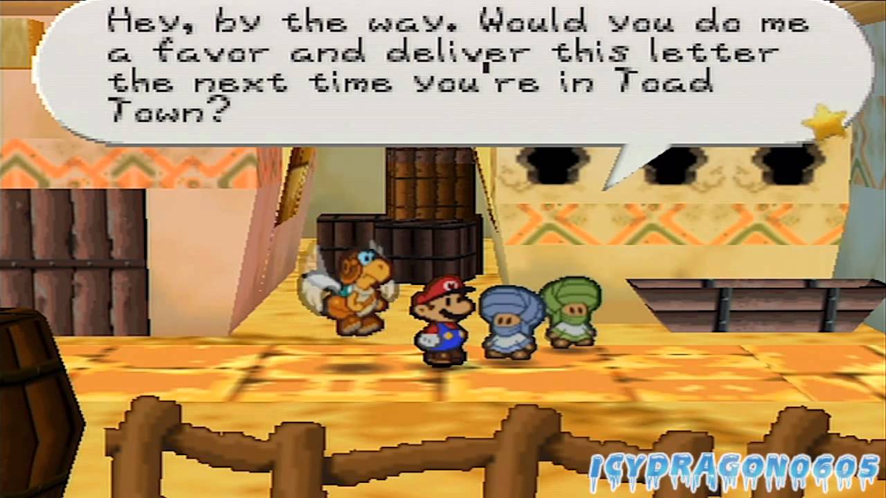 Let's Play Paper Mario! Chapter 7 Interlude-Rip Cheato, The Letters ...