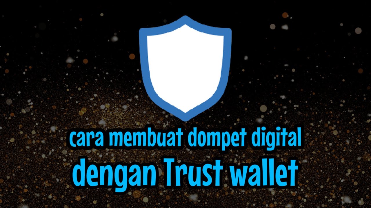 Tutorial membuat akun trust wallet - YouTube