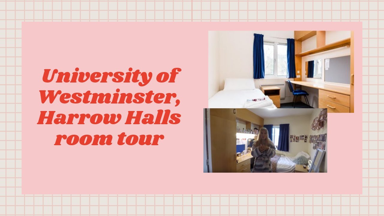 University of Westminster, Harrow Halls room tour - YouTube