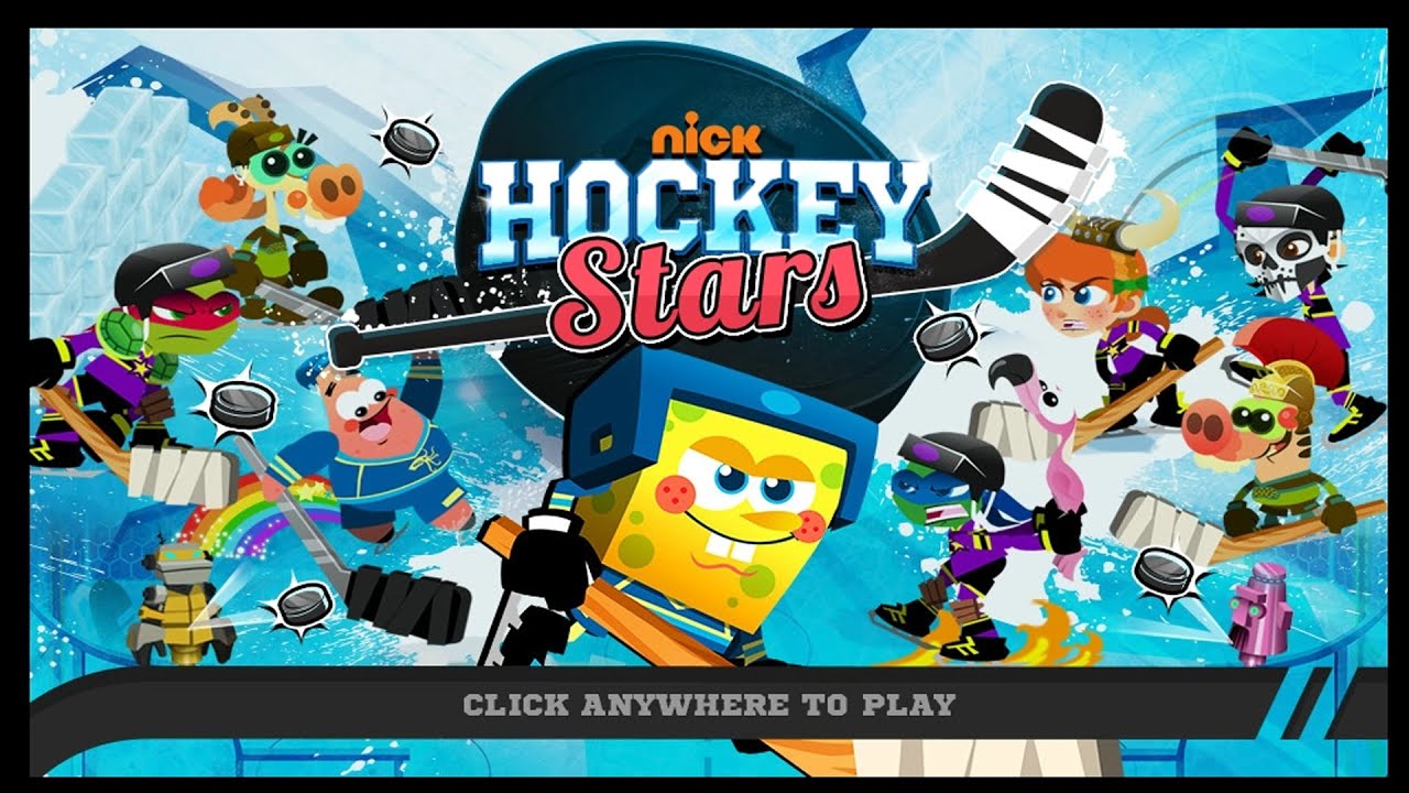 Nick Games | Nickelodeon | Nick Hockey Stars - YouTube
