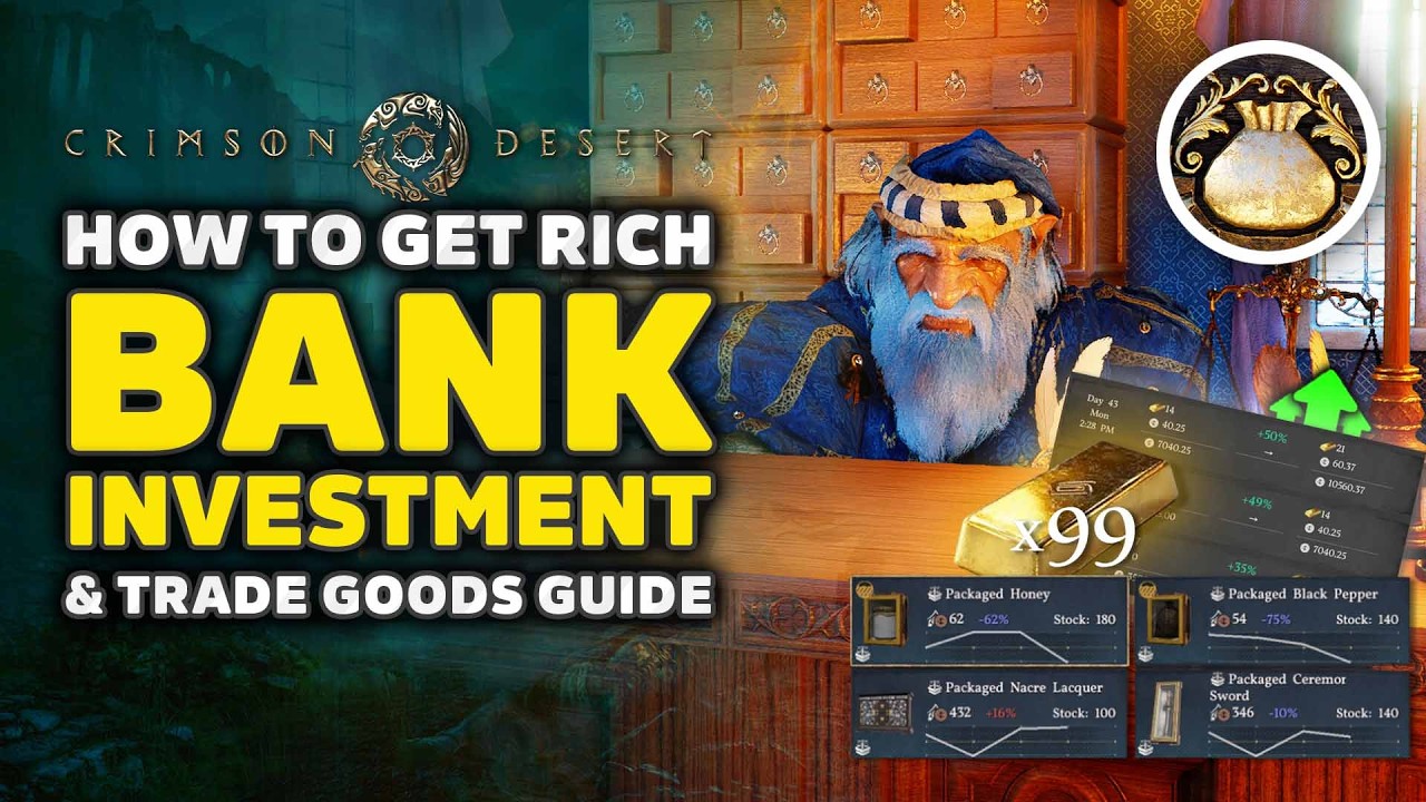 Crimson Desert Ultimate Trading Guide – Bank Investment, Packaged Goods ...