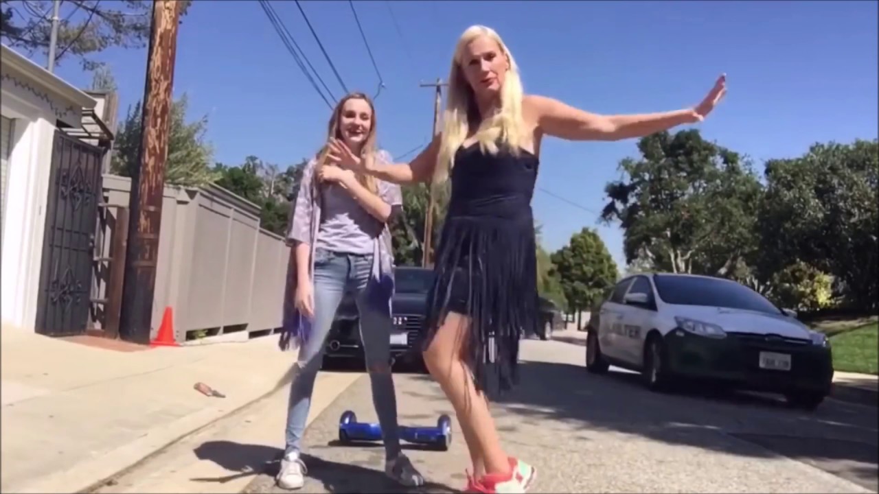 CRAZY LADY DANCING IN THE HOOD (GONE WRONG) - YouTube