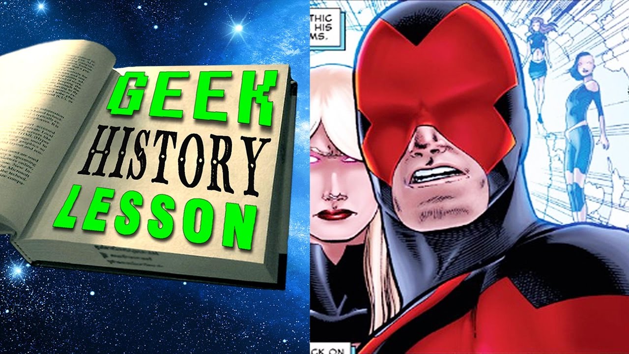 History of Cyclops (X-Men: Death of X) - Geek History Lesson - YouTube