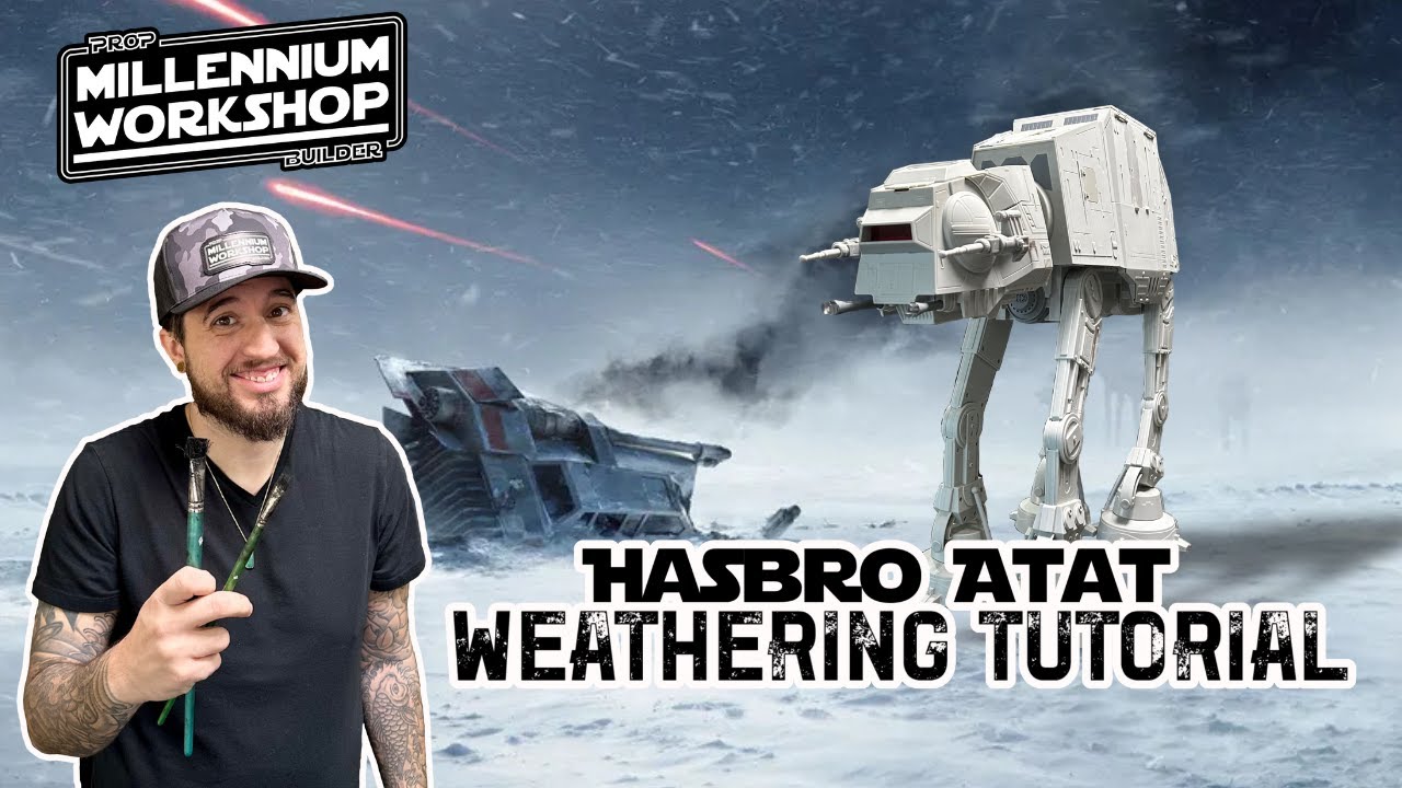 Hasbro AT-AT Weathering Tutorial: Achieving a Battle-Worn Look with Oil ...
