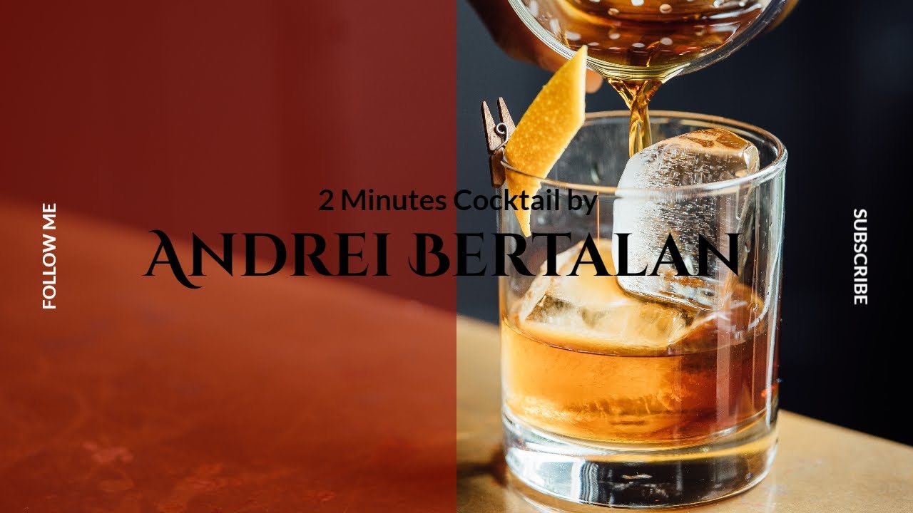 2 Minutes Cocktail: How to make Metropolitan Cocktail - YouTube