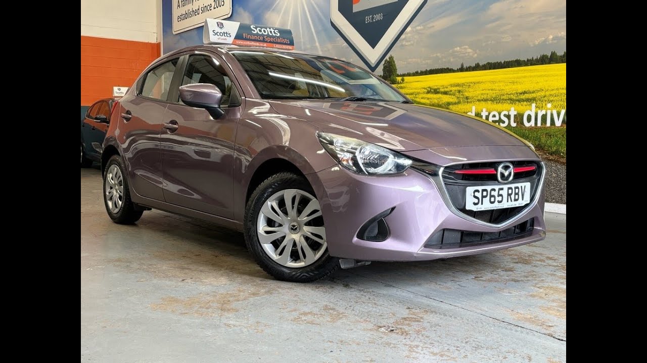 MAZDA MAZDA2 1.5 SKYACTIV-G SE Hatchback 5 Door Petrol Manual Purple ...
