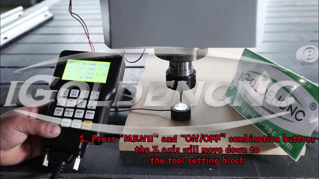 DSP A18 - How to set tool sensor In DSP A18 control system - YouTube