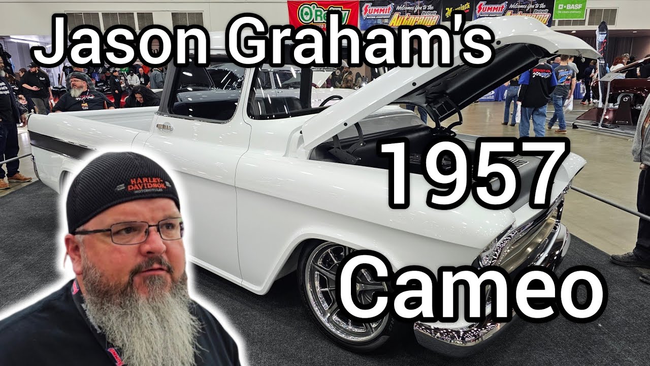 1957 Chevrolet Cameo Pickup Truck Custom Build Interview Jason Graham ...