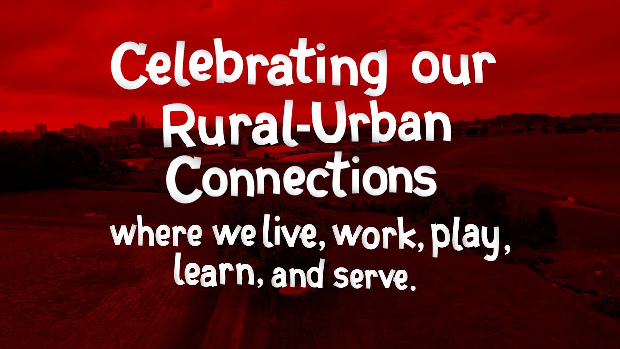 Urban October:Celebrating our Rural-Urban Connections - YouTube