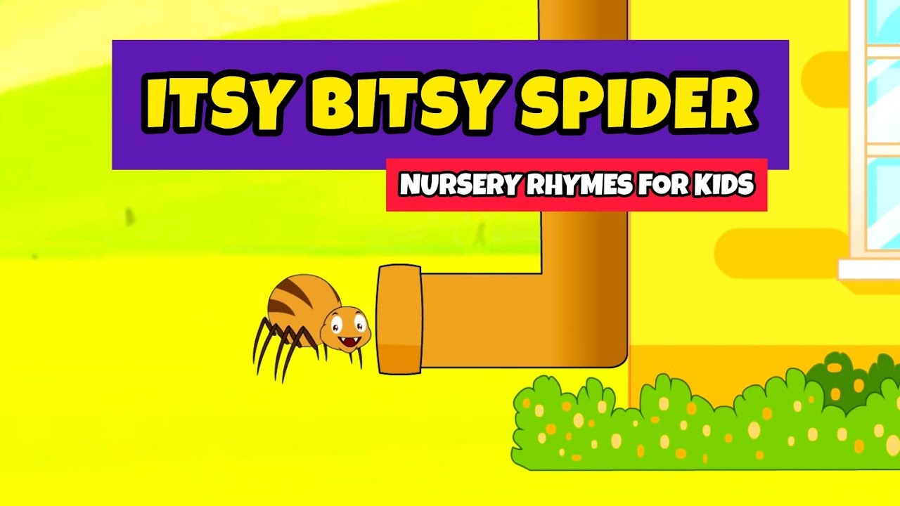 ITSY BITSY SPIDER 🕷🕸👨‍🦰👧 NURSERY RHYMES AND CHILDREN SONGS 👦👧👩‍🦰👨‍🦱 ...