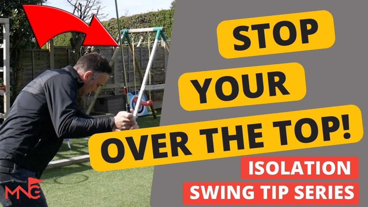 Stop Coming Over The Top! - Isolation Swing Tip Series - YouTube