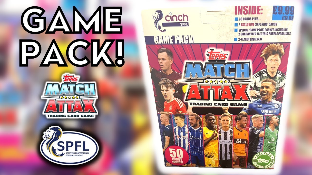 5 EXCLUSIVE SPFL KING CARDS! | TOPPS MATCH ATTAX SPFL 2023/24 | NEW ...