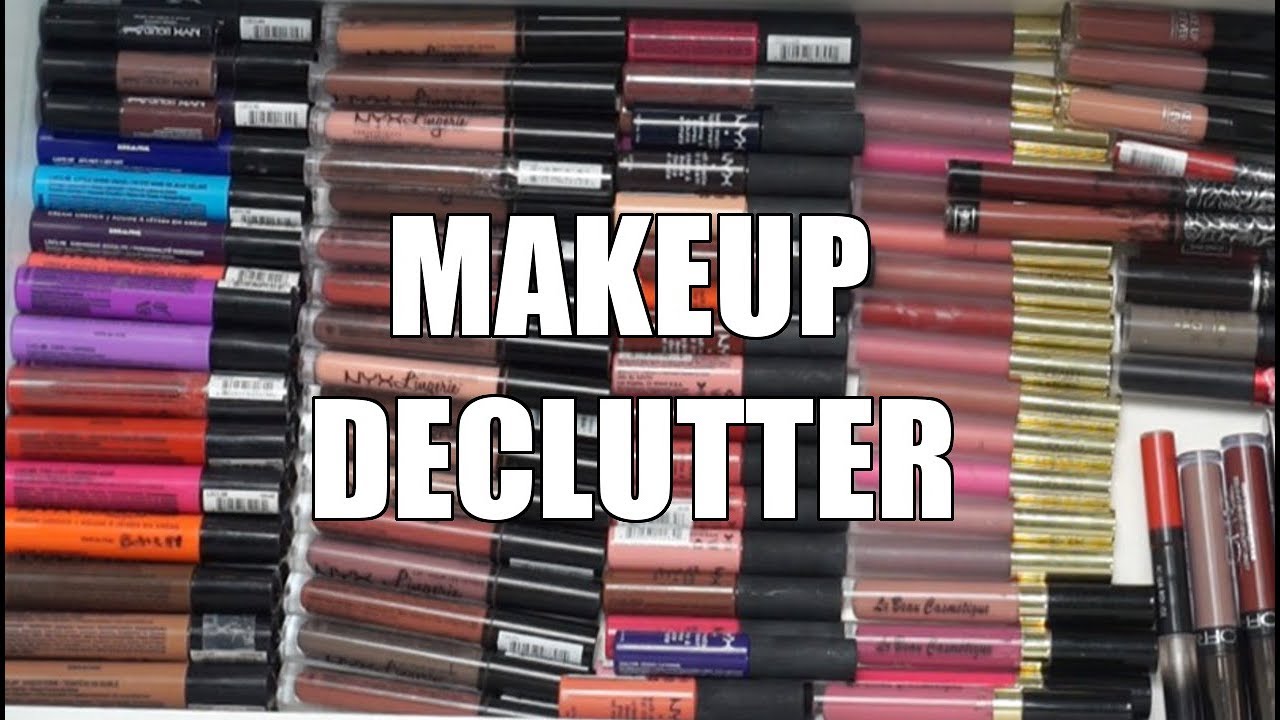 BIGGEST MAKEUP COLLECTION CLEAN UP - YouTube