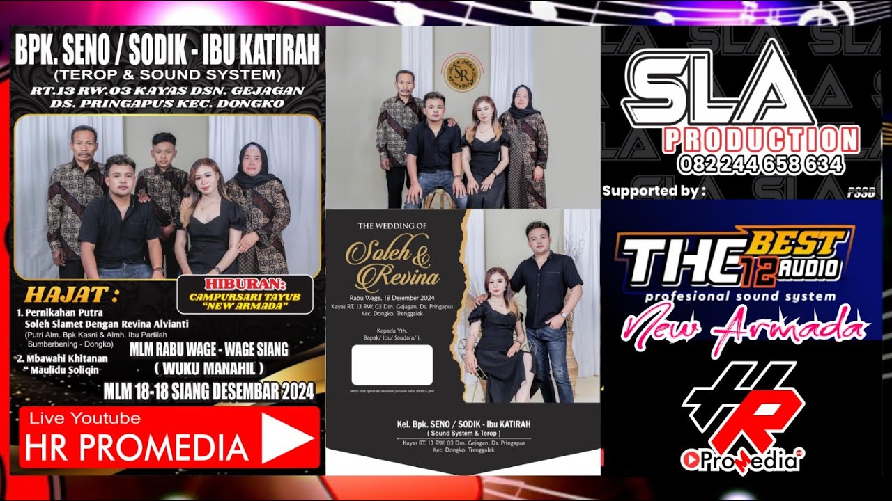 Live Campursari Tayub '' NEW ARMADA " Di Rumah Bpk.SENO/SODIK /Mas.SOLEH -REVINA/Gejagan ...