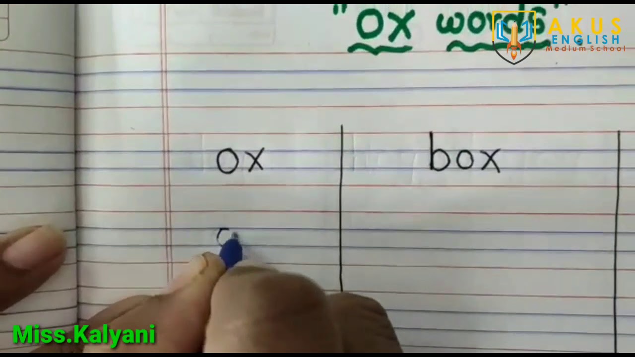 Learn "-ox" Words | Basic English | CVC words | Pre-Primary - YouTube