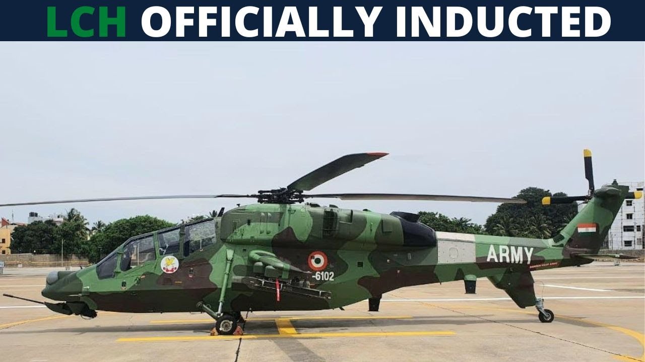 LCH officially Inducted into Army | 2 LCH delivered | ACM Bhadauria to ...