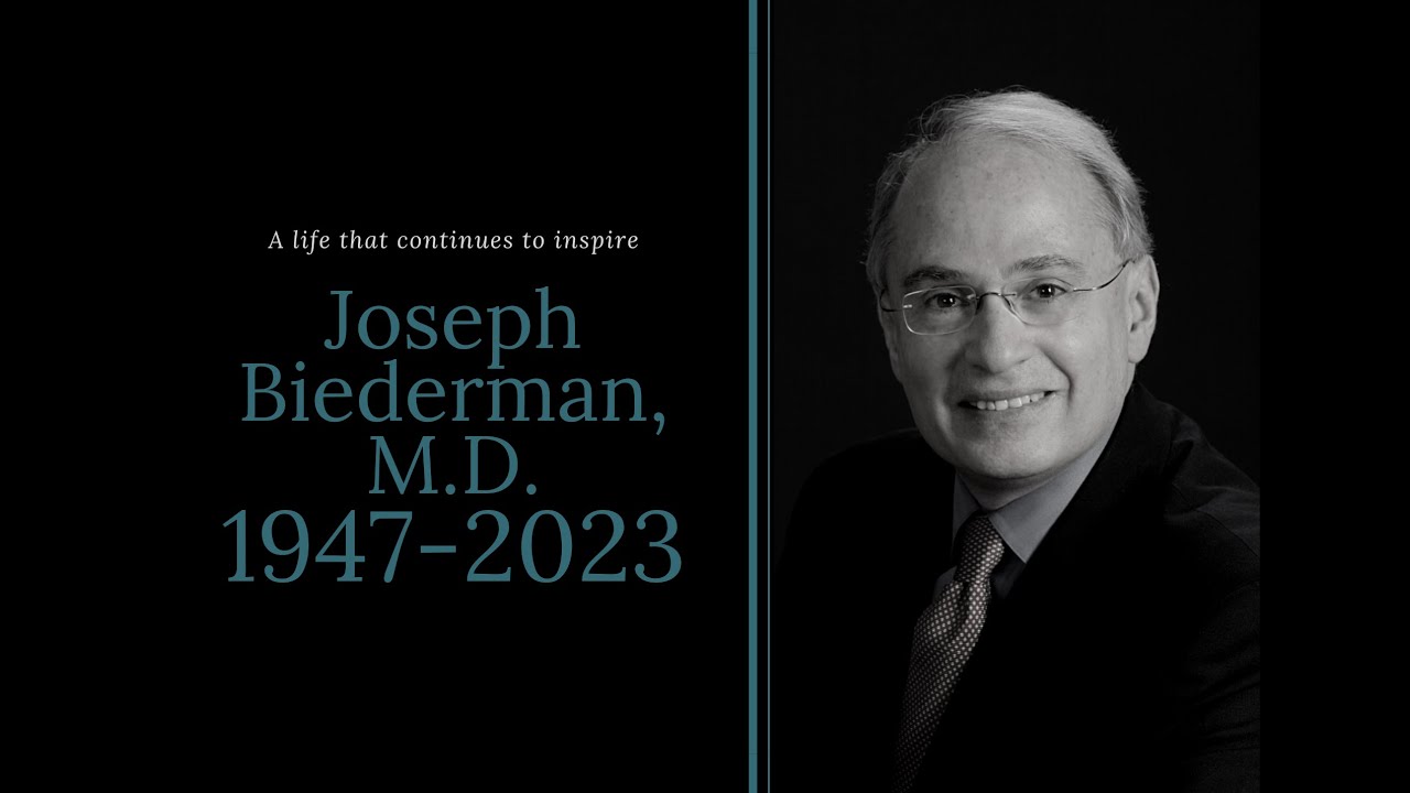 A Tribute: Joseph Biederman - YouTube