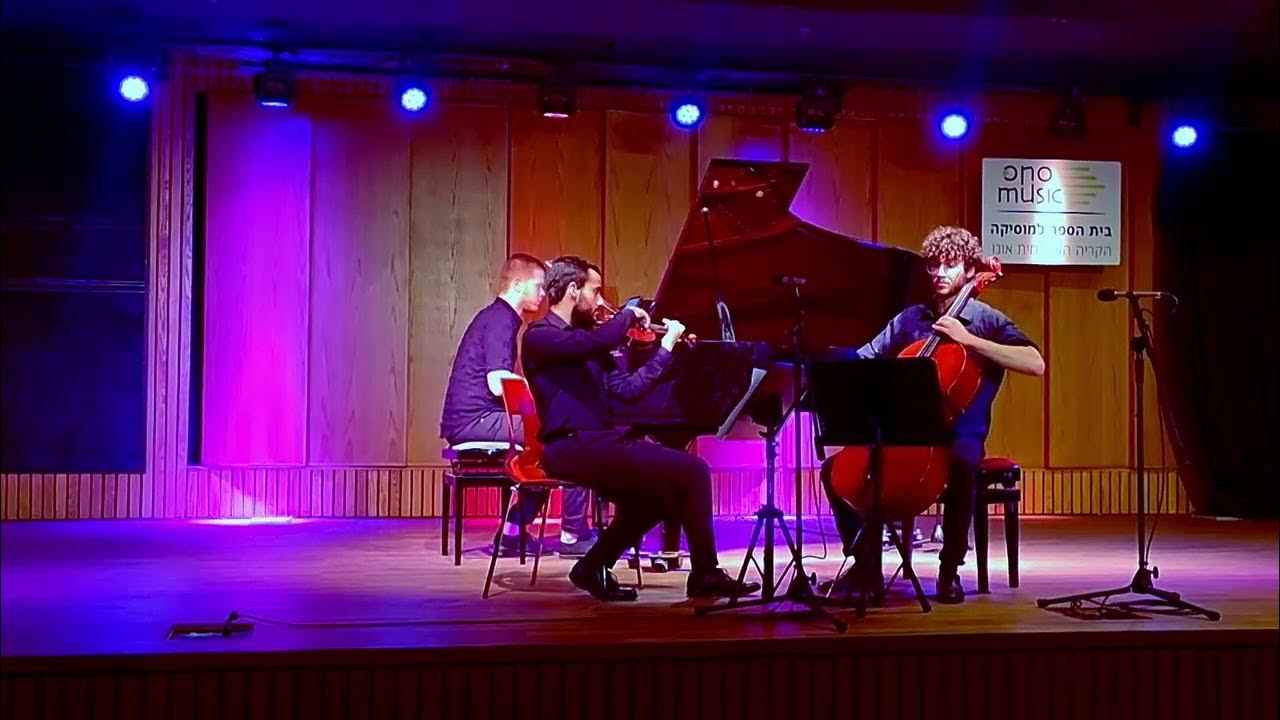 Beethoven Piano Trio Op. 1 No. 1 E-flat major - Ono Music Trio - Live - YouTube