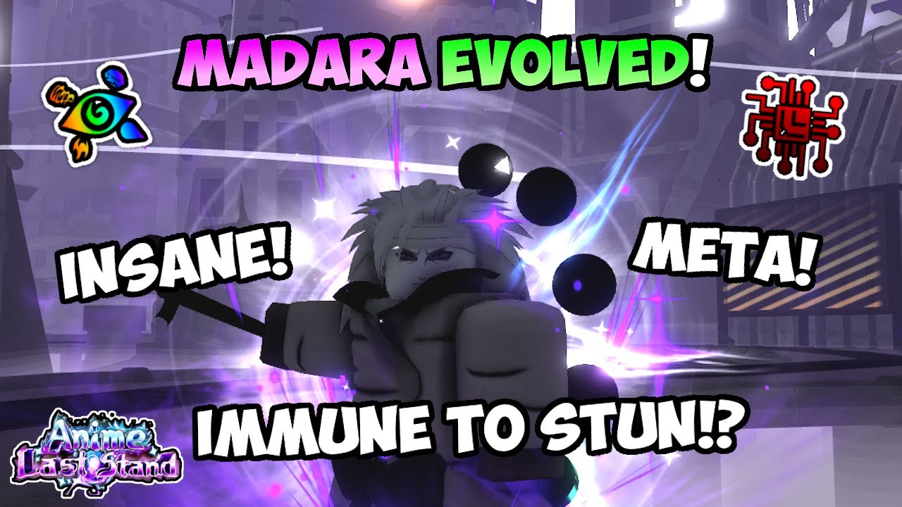 *NEW* MADARA Marada (Paths) EVOLVED Showcase In Anime Last Stand! - YouTube