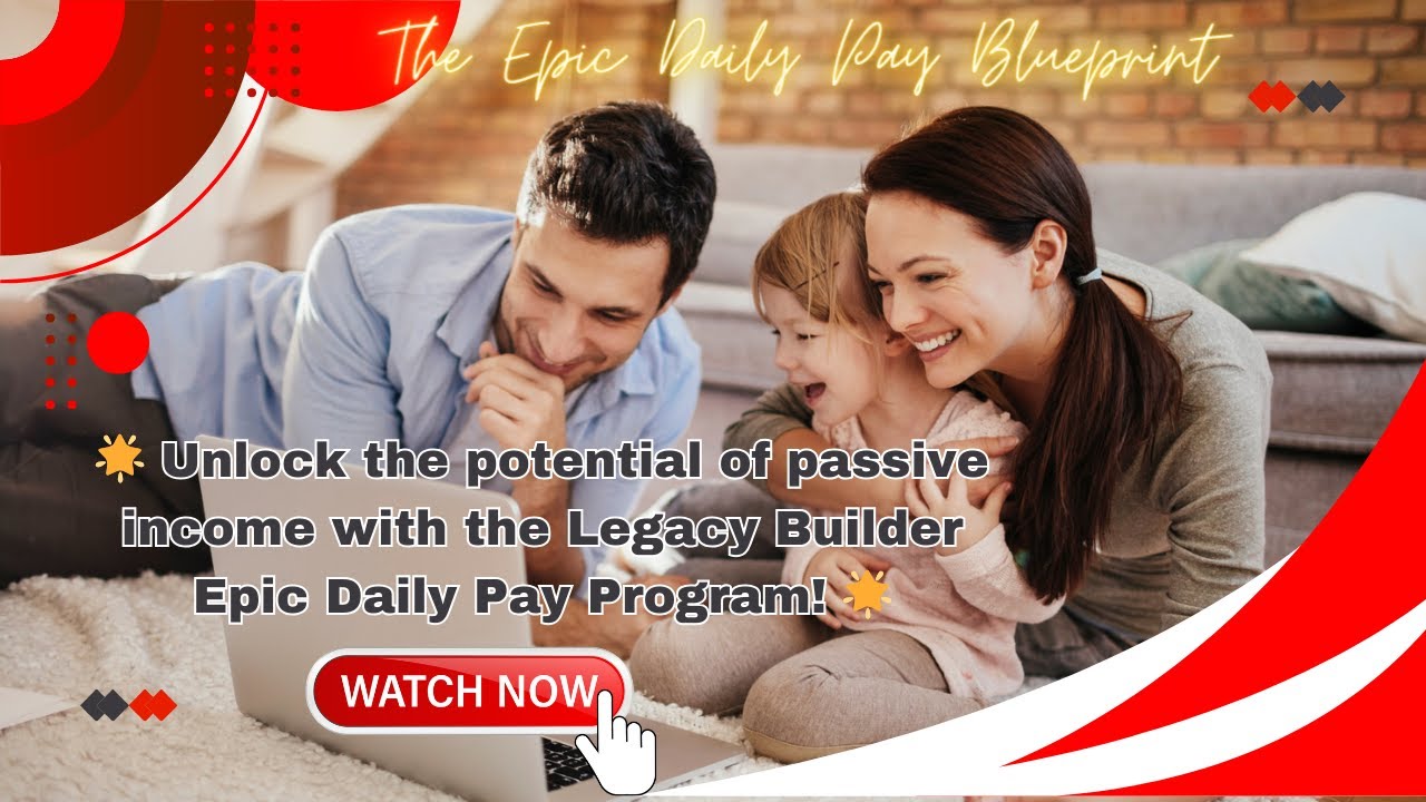 🌟 Unlock the potential of passive income with the Legacy Builder Epic ...