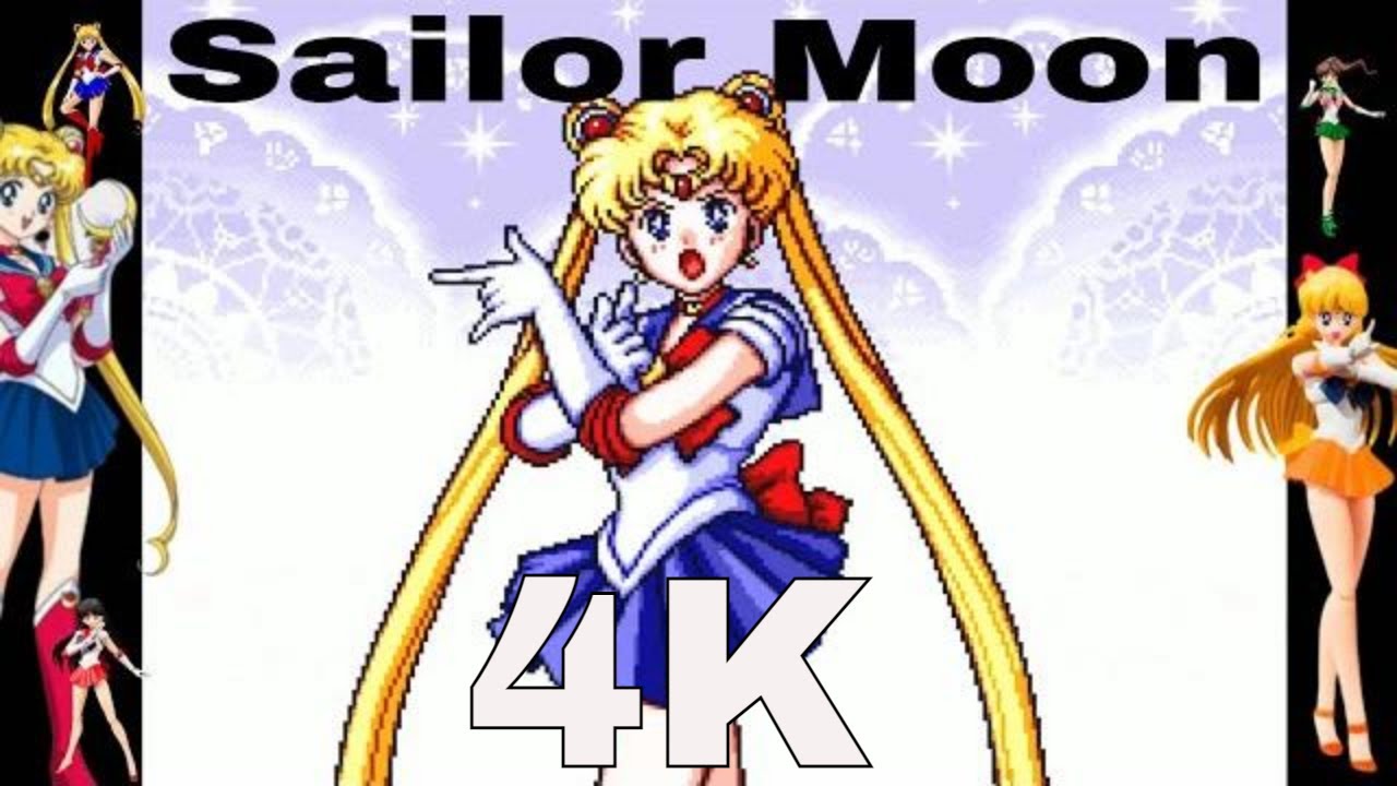 Sailor Moon 🙋💏👗 4K [SNES] LongPlay - YouTube