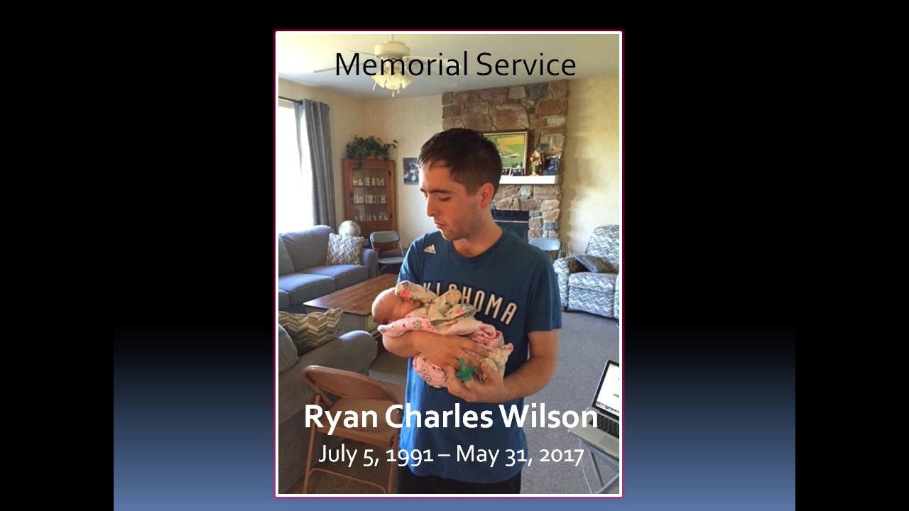 Ryan Wilson's Memorial Service - June 10, 2017 - YouTube