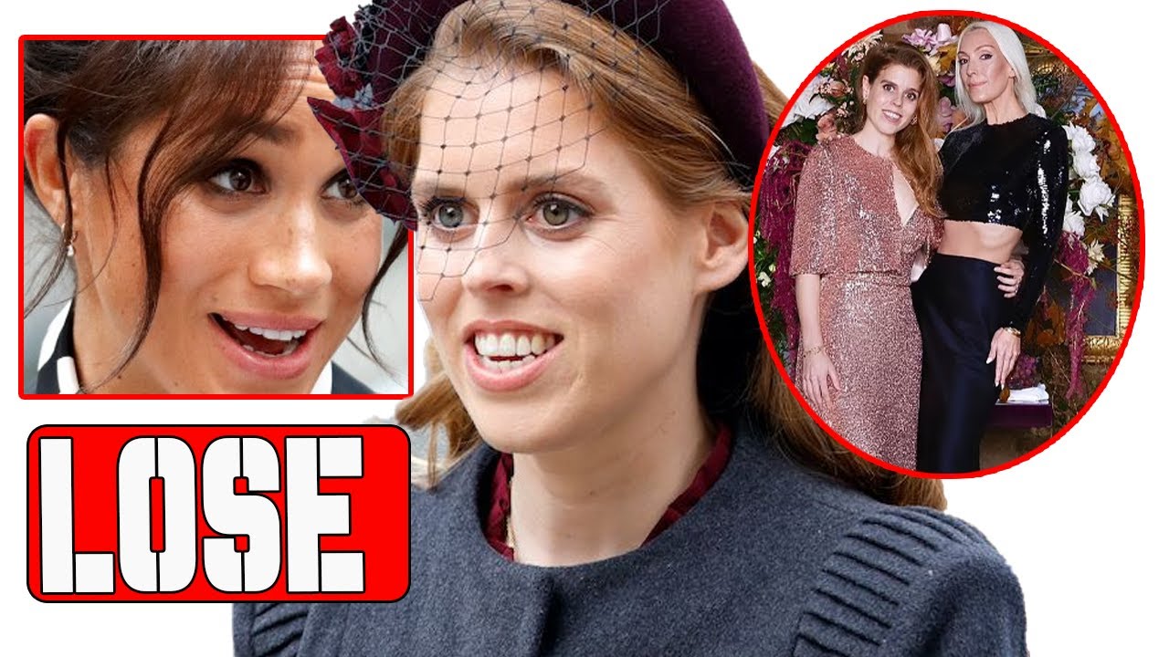 Meg Got Mad When Realised Beatrice Wearing Monique Lhuillier At LD ...