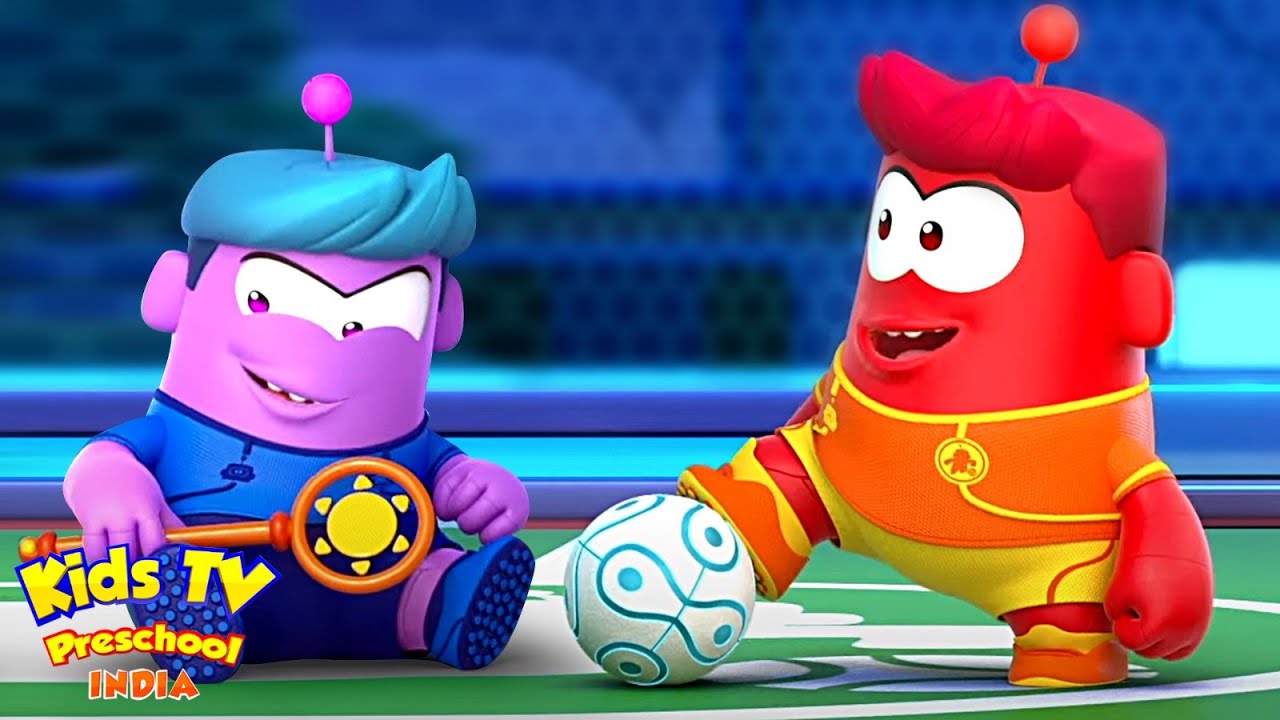 Magic Soccer, Funny Animated Cartoon and Sports Bots Comedy Show - YouTube