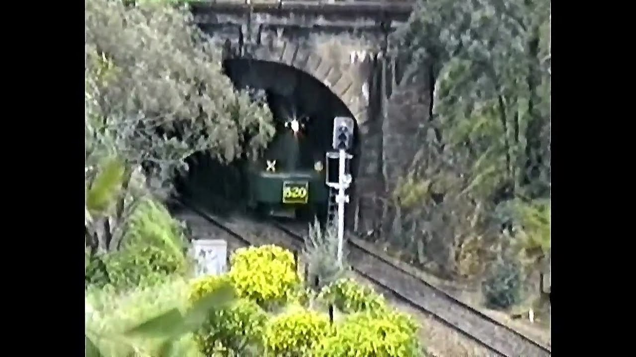 Steam Locomotive 520 Eden Hills Australia 1993 - YouTube