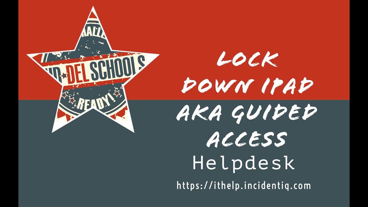 Lock Down iPad AKA Guided Access - YouTube
