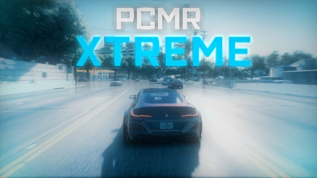 FiveM PCMR XTREME Graphics Mod 4K | BMW M8 Cyber | RTX ON passive - YouTube