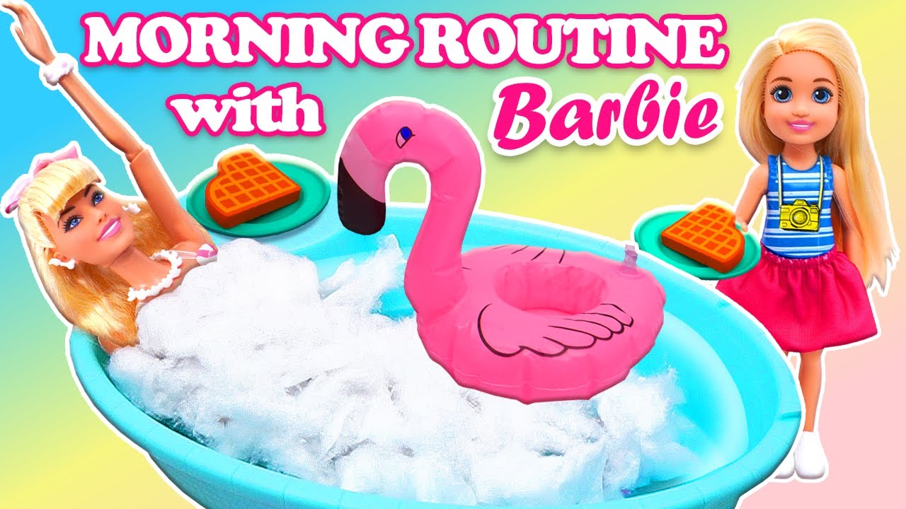 Barbie Vlogs Her Morning Routine | Fun Videos For Kids - YouTube