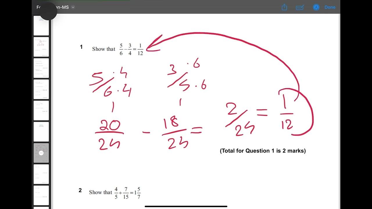Solving Random Foundation Questions | Math 4MA/1H - YouTube