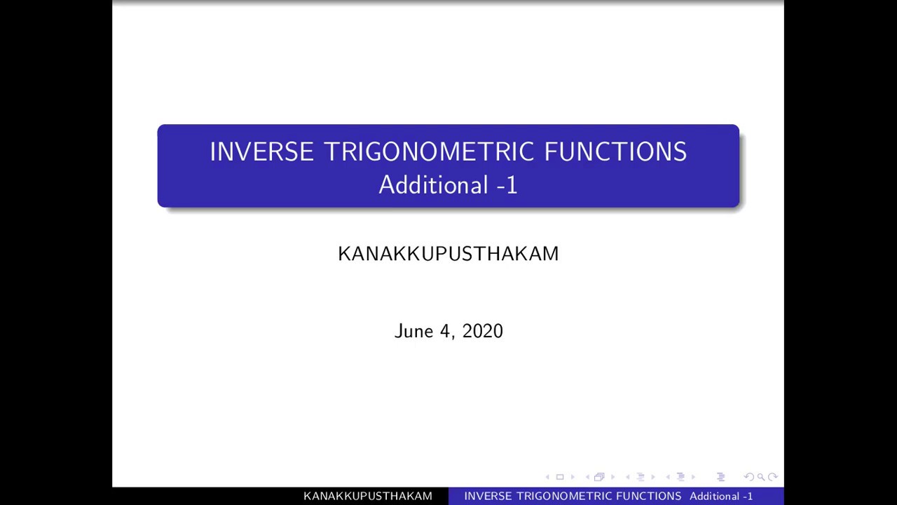 Inverse Trigonometric Functions Additional 1 YouTube inverse-trigonometric-functions-additional-1-youtube