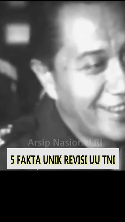 5 FAKTA UNIK Revisi UU TNI! Militer Masuk Kejaksaan?! - YouTube