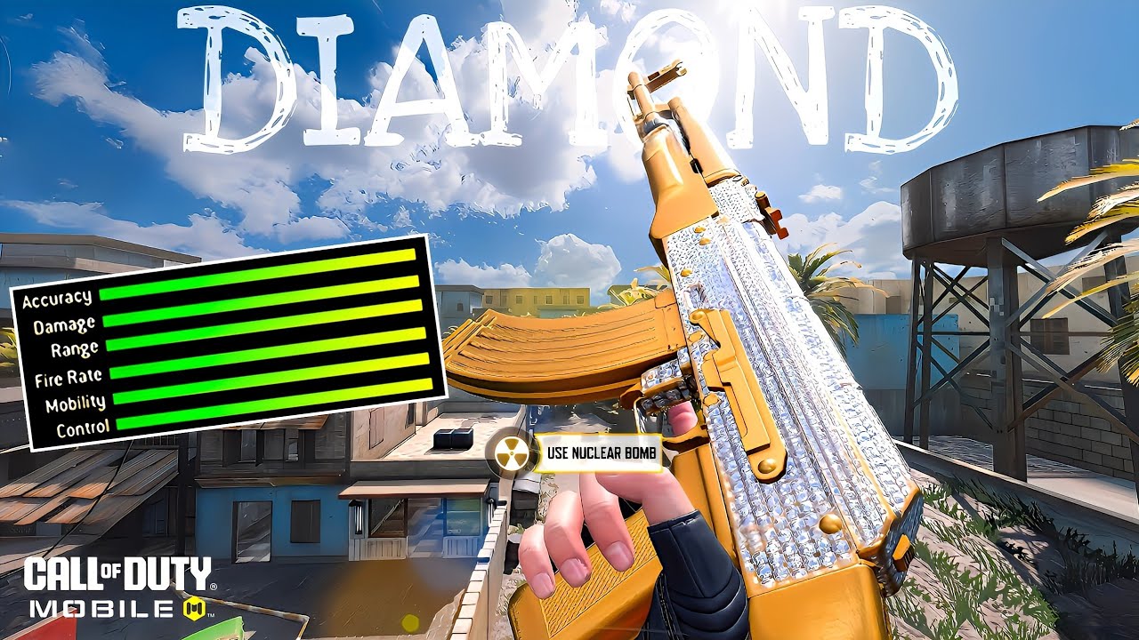 AK-47 Diamond Unlocked | COD Mobile Multiplayer Gameplay - YouTube