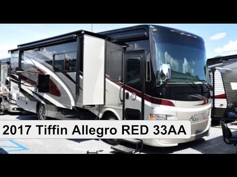 2017 Tiffin Allegro RED 33AA | Class A Motorhome - YouTube