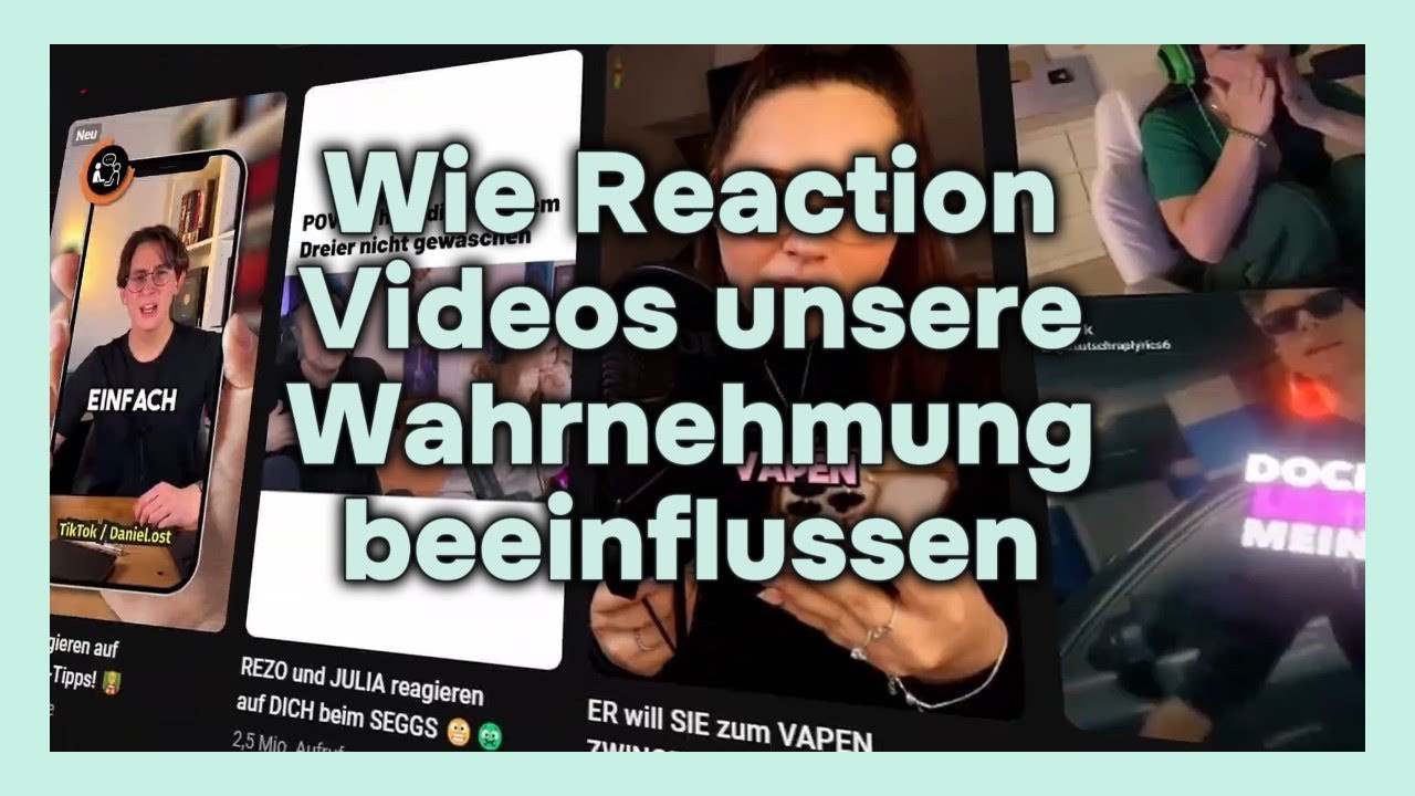 Gen Z - Wie Reaction Videos die Generation Z vergiften - YouTube