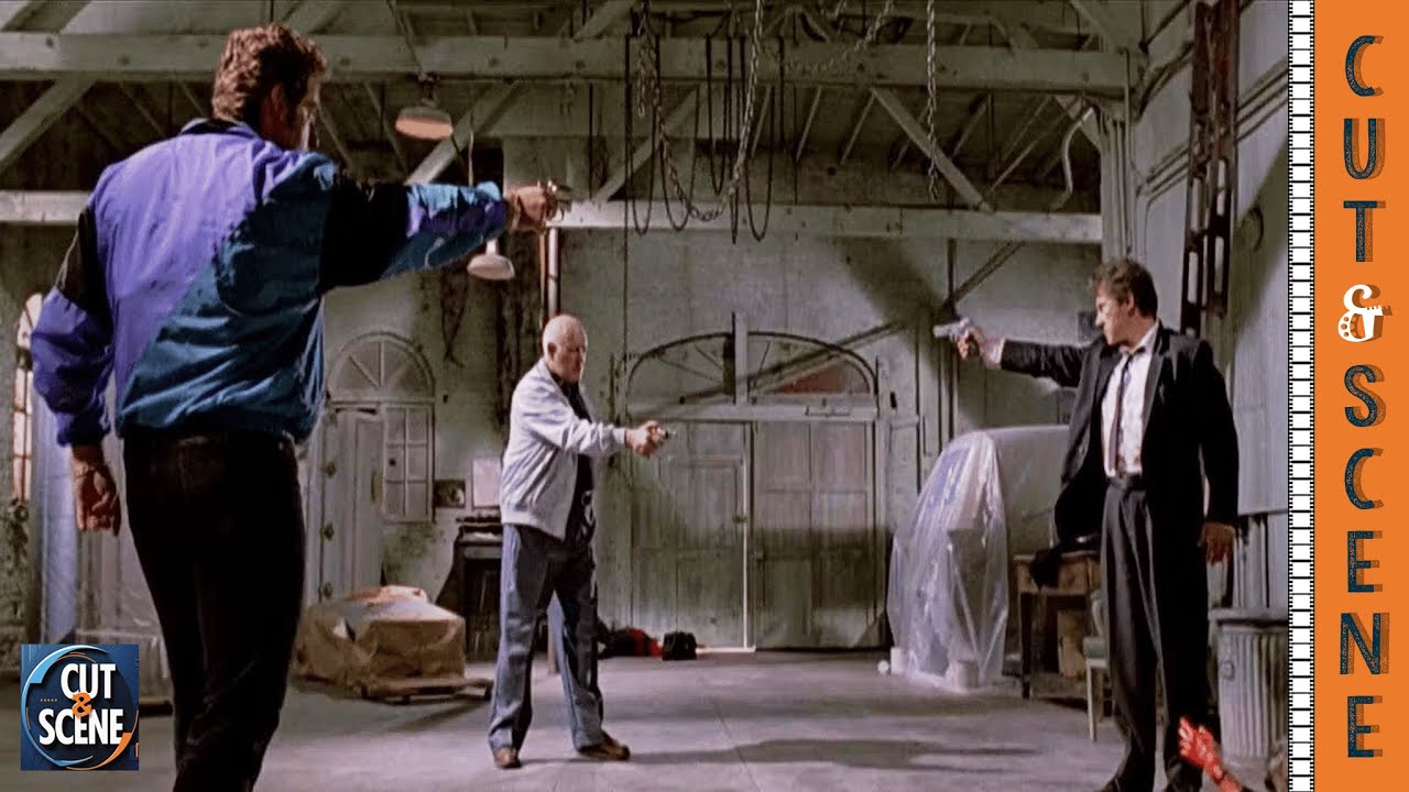 Reservoir Dogs (1992) - Ending Scene - Standoff between Mr. White and ...