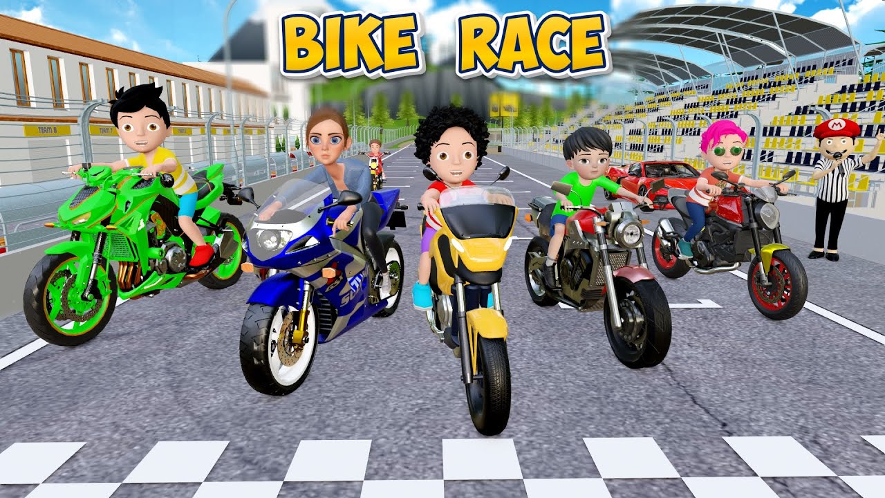 Rohan Robot Ki Bike Race Competition | Gadi wala cartoon | Pagal beta ...