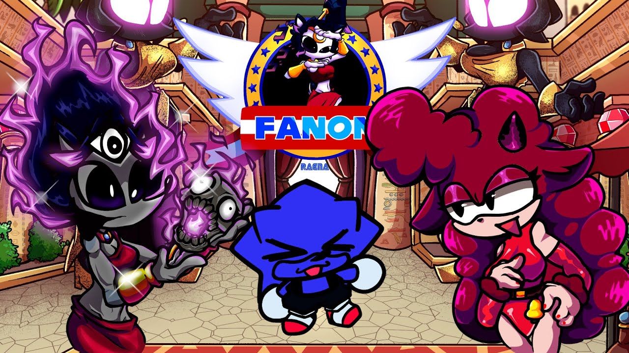 스키 소닉 버전? 프나펑 패논 모드!!! [Friday Night Funkin' Fanon: Victims of ...