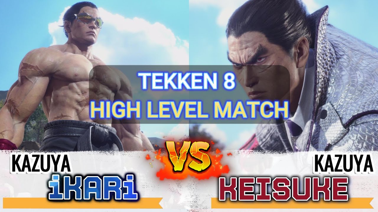 【鉄拳8(TEKKEN8)】[フレーム表示あり] 三島 一八(Kazuya Mishima) iKARi vs 三島 一八(Kazuya ...