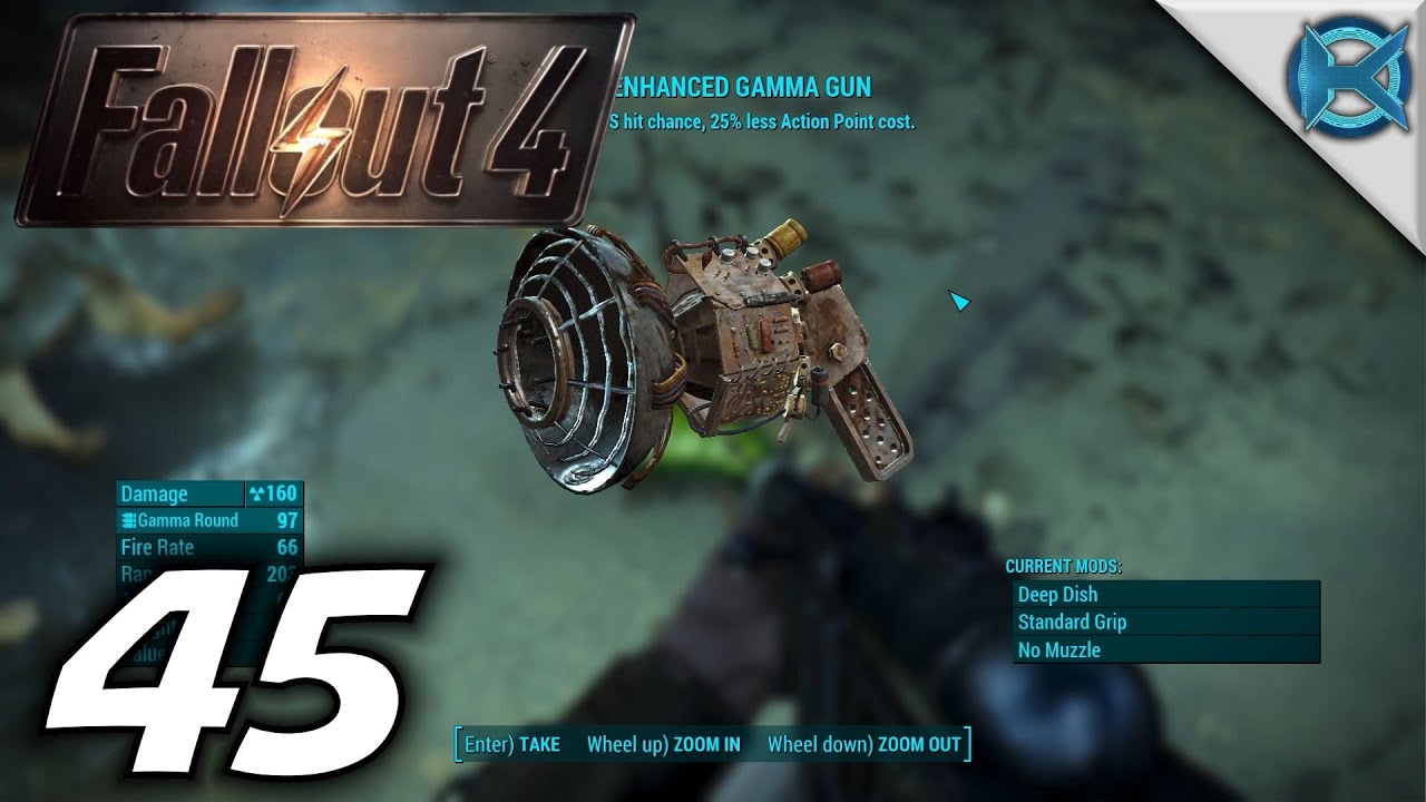 Fallout 4 -Ep. 45- "Gamma Gun" -Gameplay / Let's Play- (S1) - YouTube