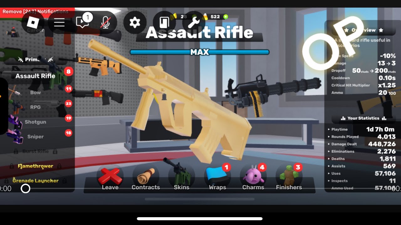 The AR is the best PRIMARY in rivals.. - YouTube