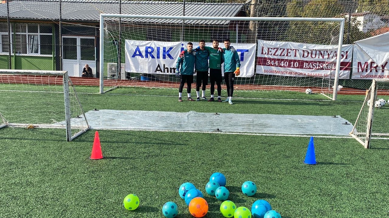 DEĞİRMENDERESPOR KALECİ ANTRENMANI BAL LİGİ - YouTube
